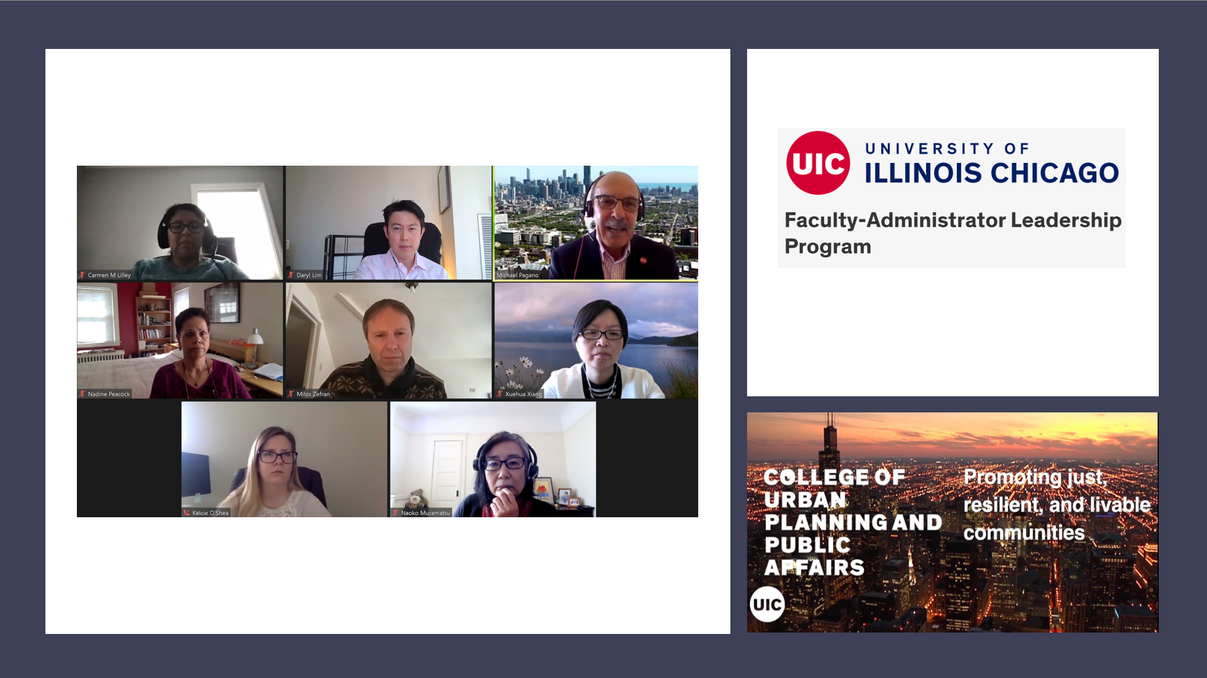 Faculty-Administrator Leadership Program (College of Urban Planning and ...